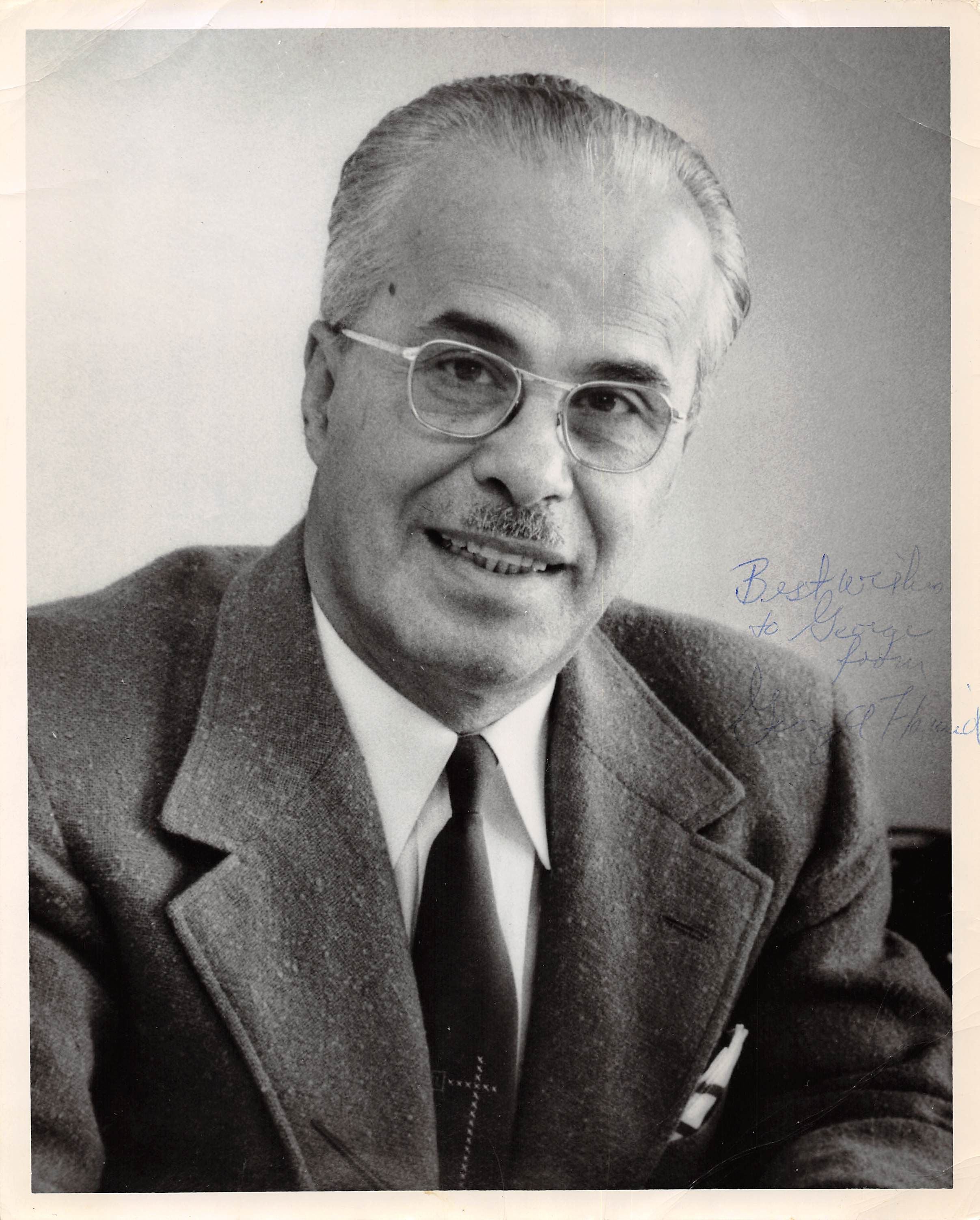 George Hamid Father of Modern Amusement Parks Vintage Autograph Signed ...