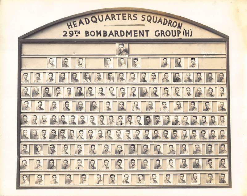WWII 29th Bombardment Group H Vintage ID'd B29 Squadron Photo ...