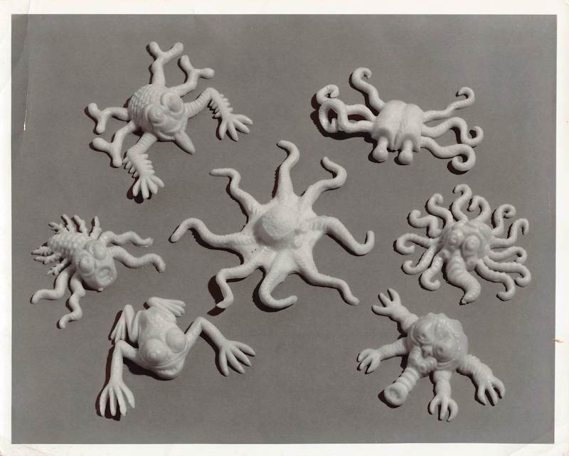 Wacky Alien Toy Creature Prototypes Vintage Advertising Promo Photo ...