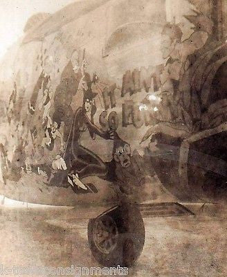 Popeye the Sailor Catwoman Cartoons Vintage WWII Bomber Plane Pin-Up N ...