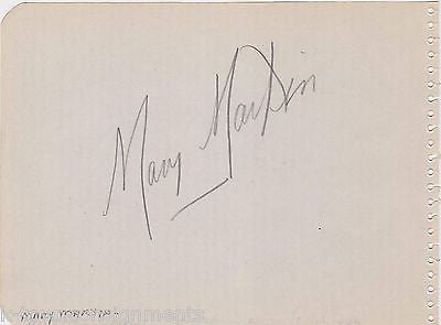 Mary Martin Sound of Music Movie Actress Original Autograph Signature ...