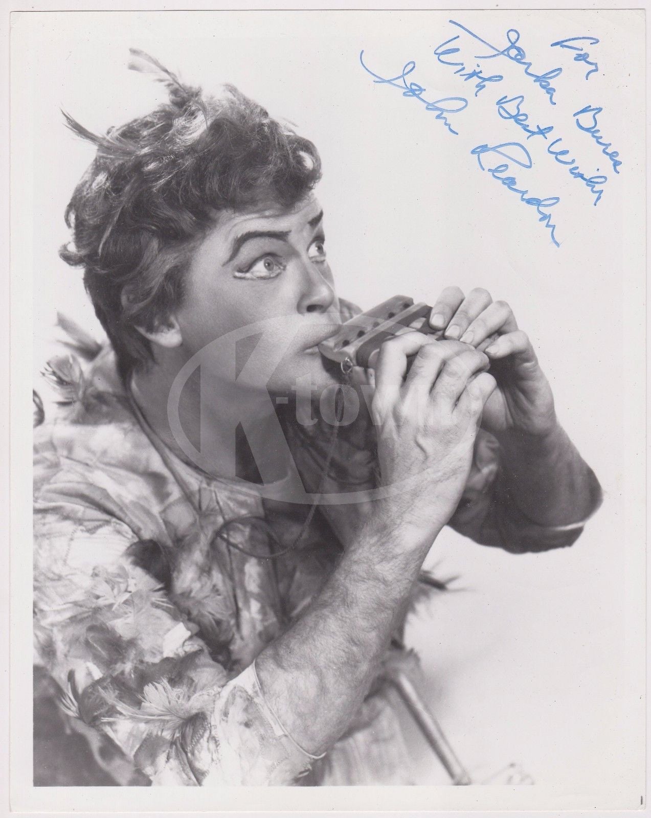 John Reardon Opera Baritone Mr Rogers Neighborhood Actor Autograph Sig ...