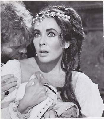 Queen Elizabeth Taylor Movie Stage Actress Vintage 8x10 Movie Still Ph ...