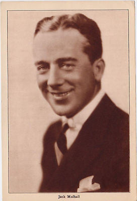 Jack Mulhall Silent Film Vaudeville Movie Actor Vintage Studio Photo P ...