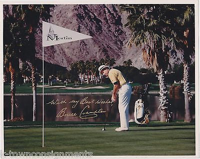 Bruce Crampton Australian Professional Golfer Vintage Autograph Signed ...