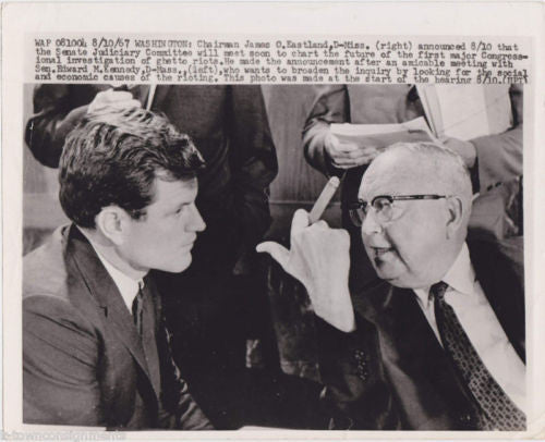 Senator Edward Kennedy Lion of Senate Vintage Political Press Photo 19 ...
