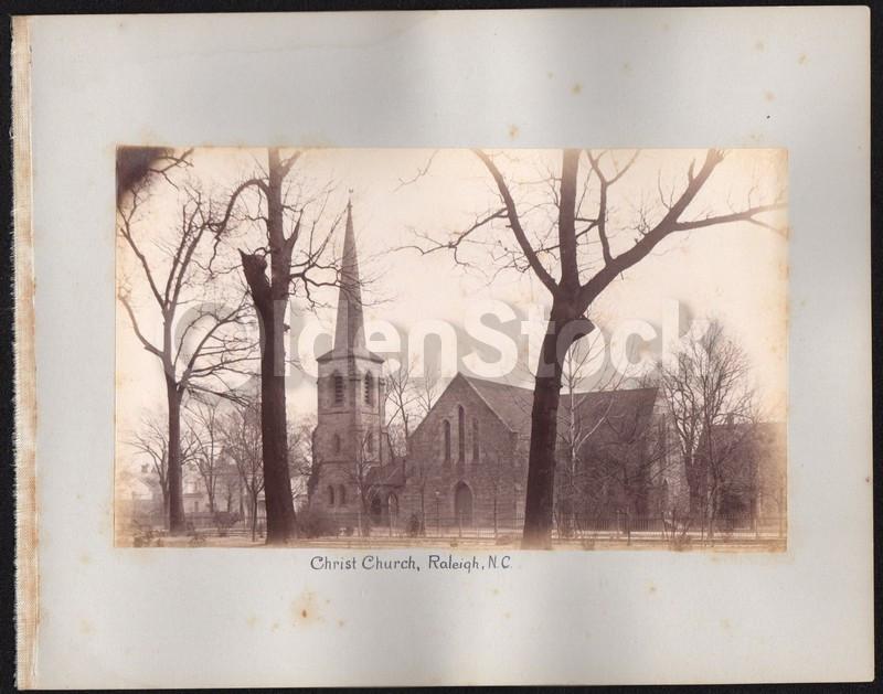 Christ Church Raleigh North Carolina Antique Christian Architecture Ph ...