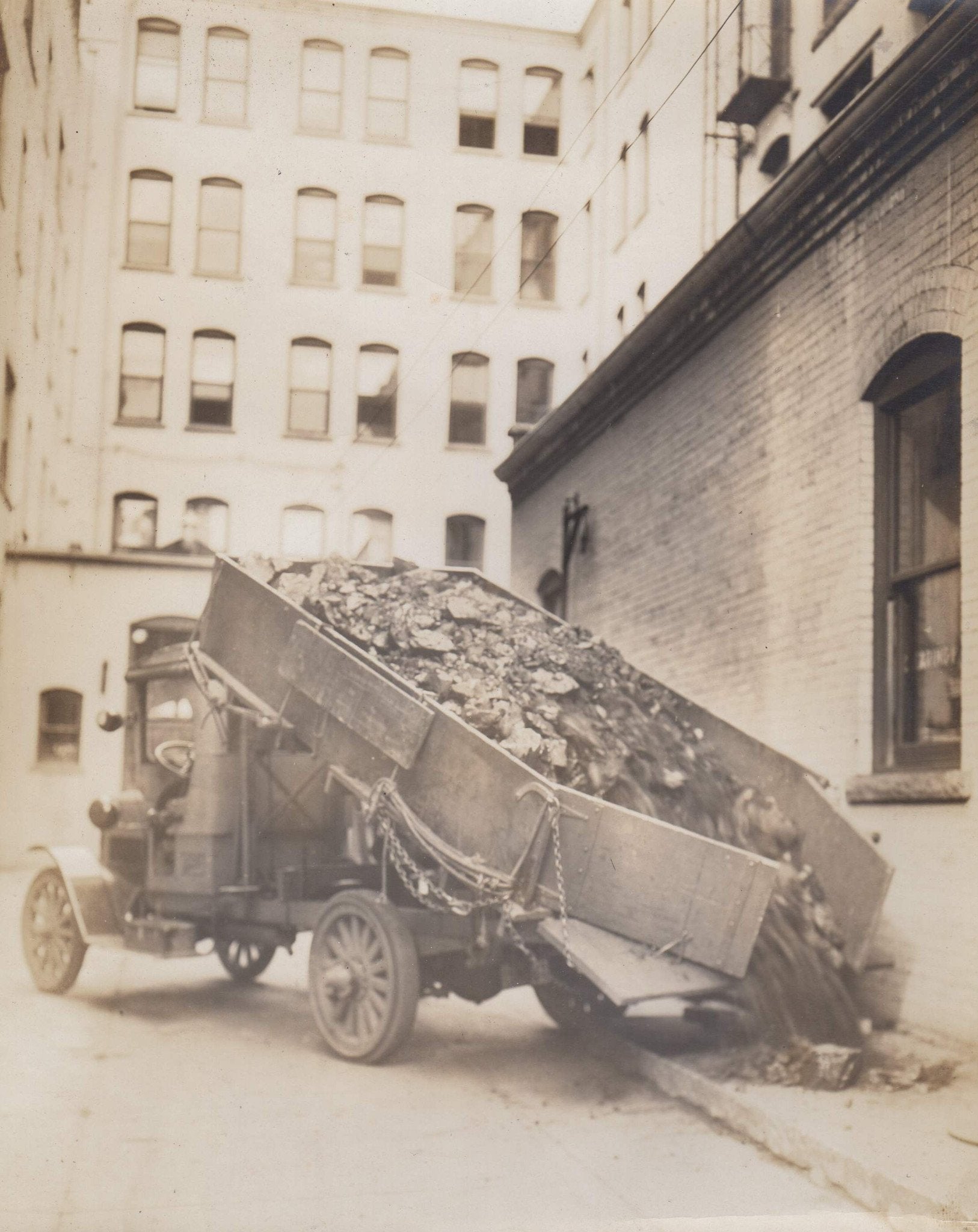 Ford Model T Antique Construction Dump Truck Vintage 1930s Photograph ...