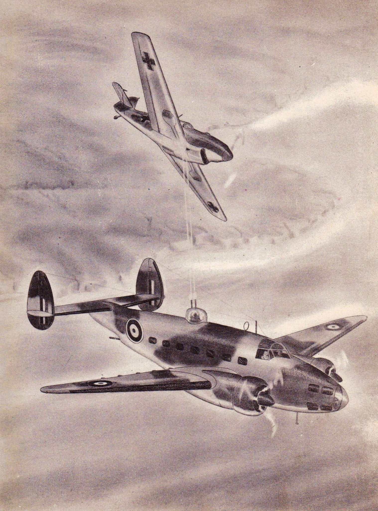 Lockheed B-34 Ventura Fighter Planes Military Aircraft Vintage WWII Il ...