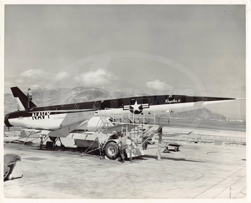 SSM-N-9 Regulus II Supersonic Navy Missile Vintage MIlitary File Photo ...