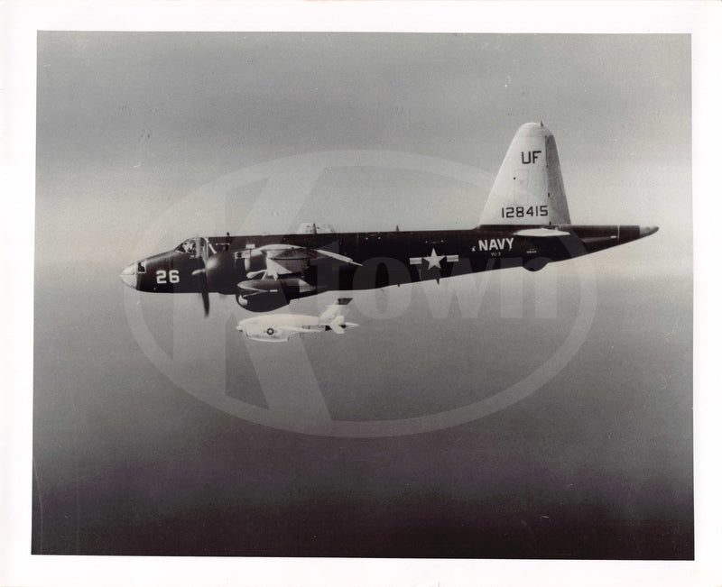 Douglas VU-3 JD-1 Invader Plane and Drone Vintage Military File Photo ...