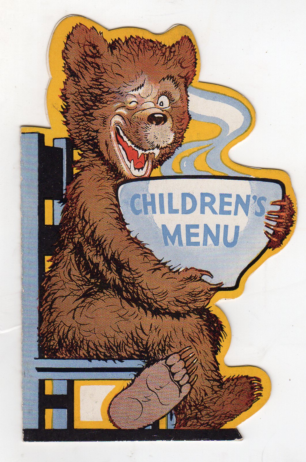 Goldilocks and the Three Bears Antique 1930s Graphic Children's Breakf ...