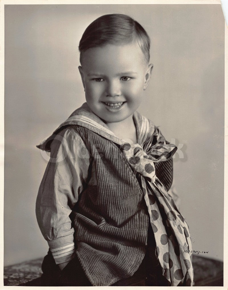 Baby Wheezer Our Gang Little Rascals Child Movie Actor Vintage Promo P ...