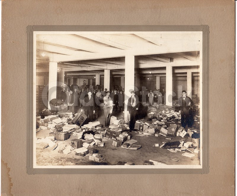 Portland Maine Post Office Mail Sorting Room Antique Occupational Phot ...