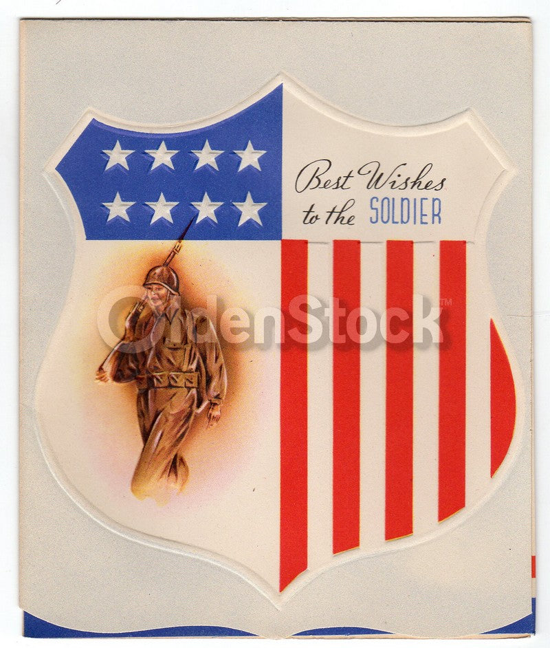 US Army Soldier Appreciation Daniel Webster Quote Vintage WWII Patriot ...