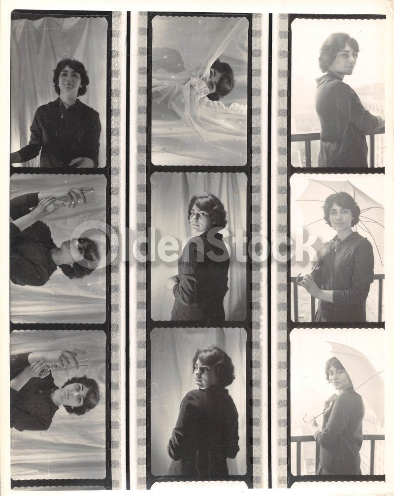 Amateur Fashion Model Coy Poses Vintage 1960s Photoshoot 8x10 Photos l ...