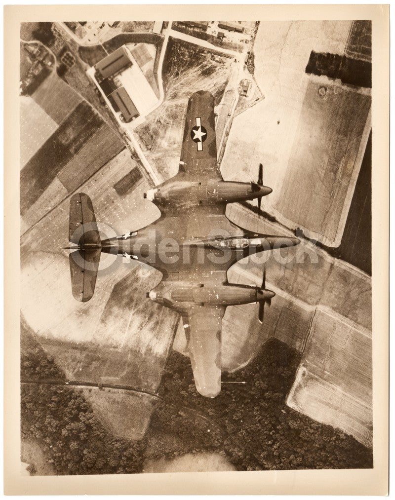 McDonnell XP-67 Interceptor Vintage WWII Prototype Plane Military Avia ...
