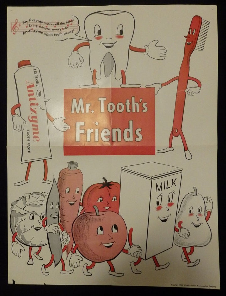 toothpaste drawing advertisement